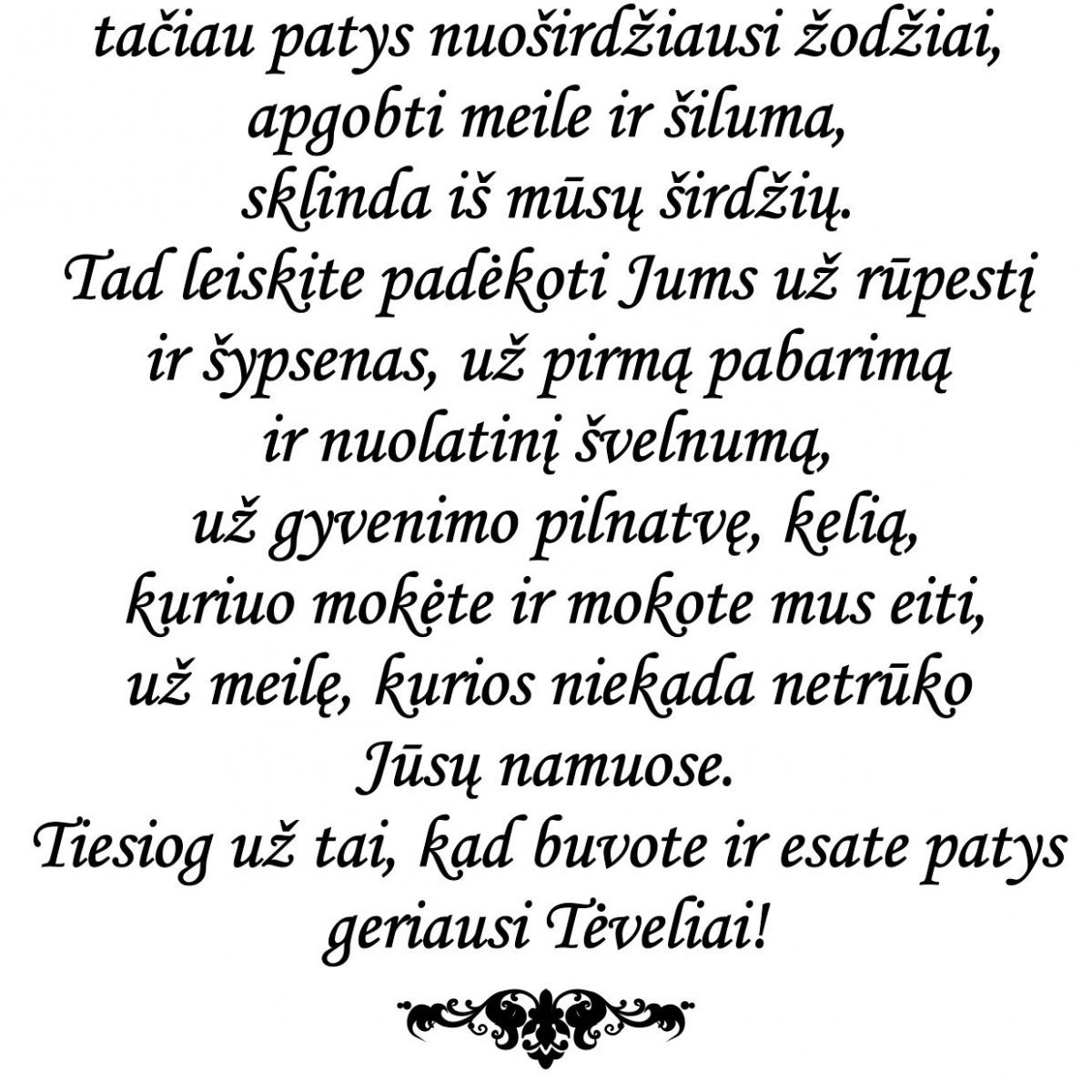 Vestuvės - Laumžirgio Namai